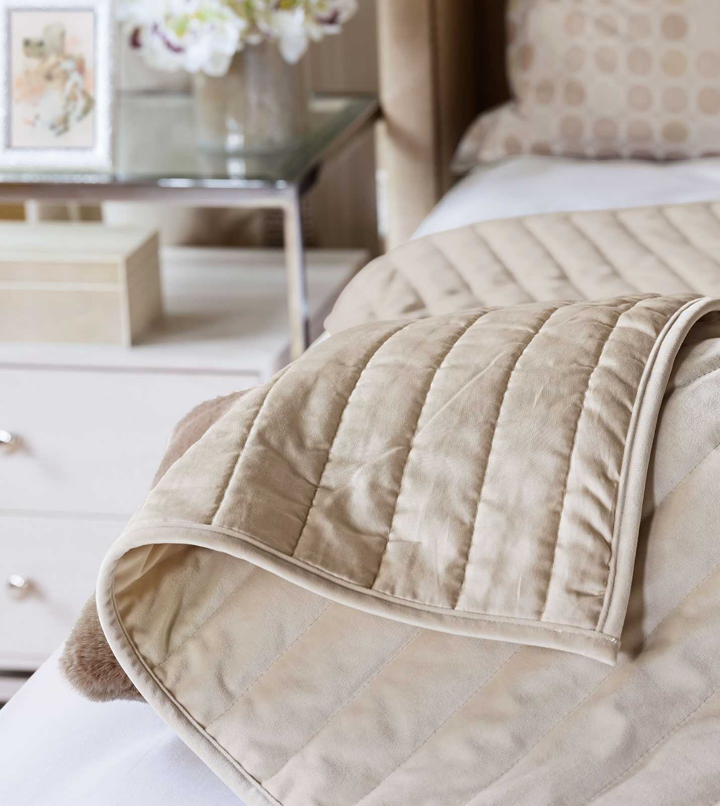 Adrienne Channel Quilted Coverlet | Eastern Accents