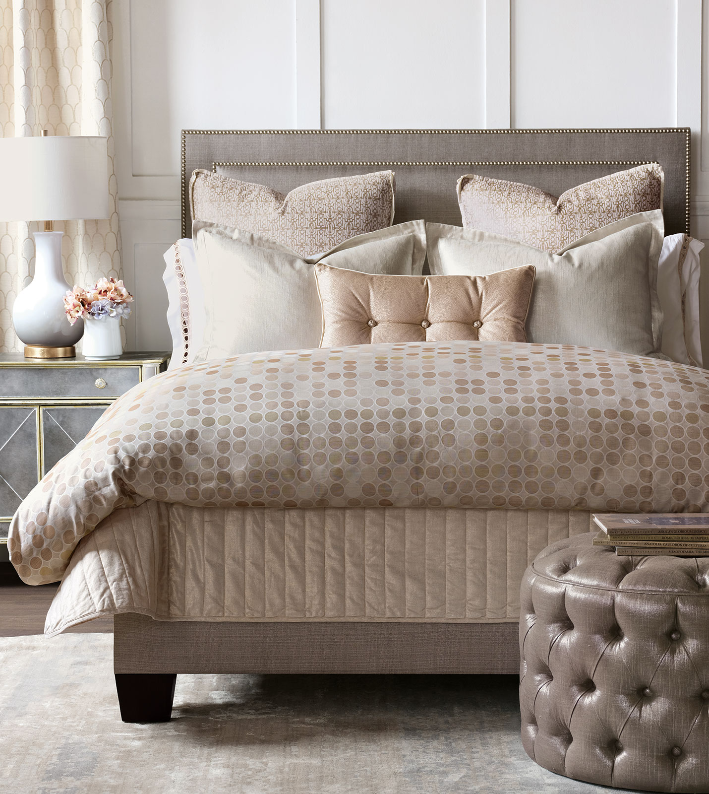 Reflection Gold Coverlet | Eastern Accents