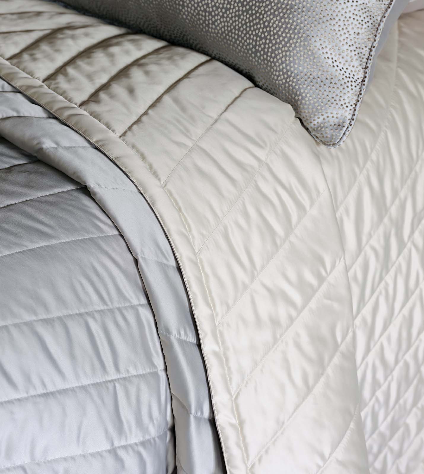 Silvio Chevron Coverlet | Eastern Accents