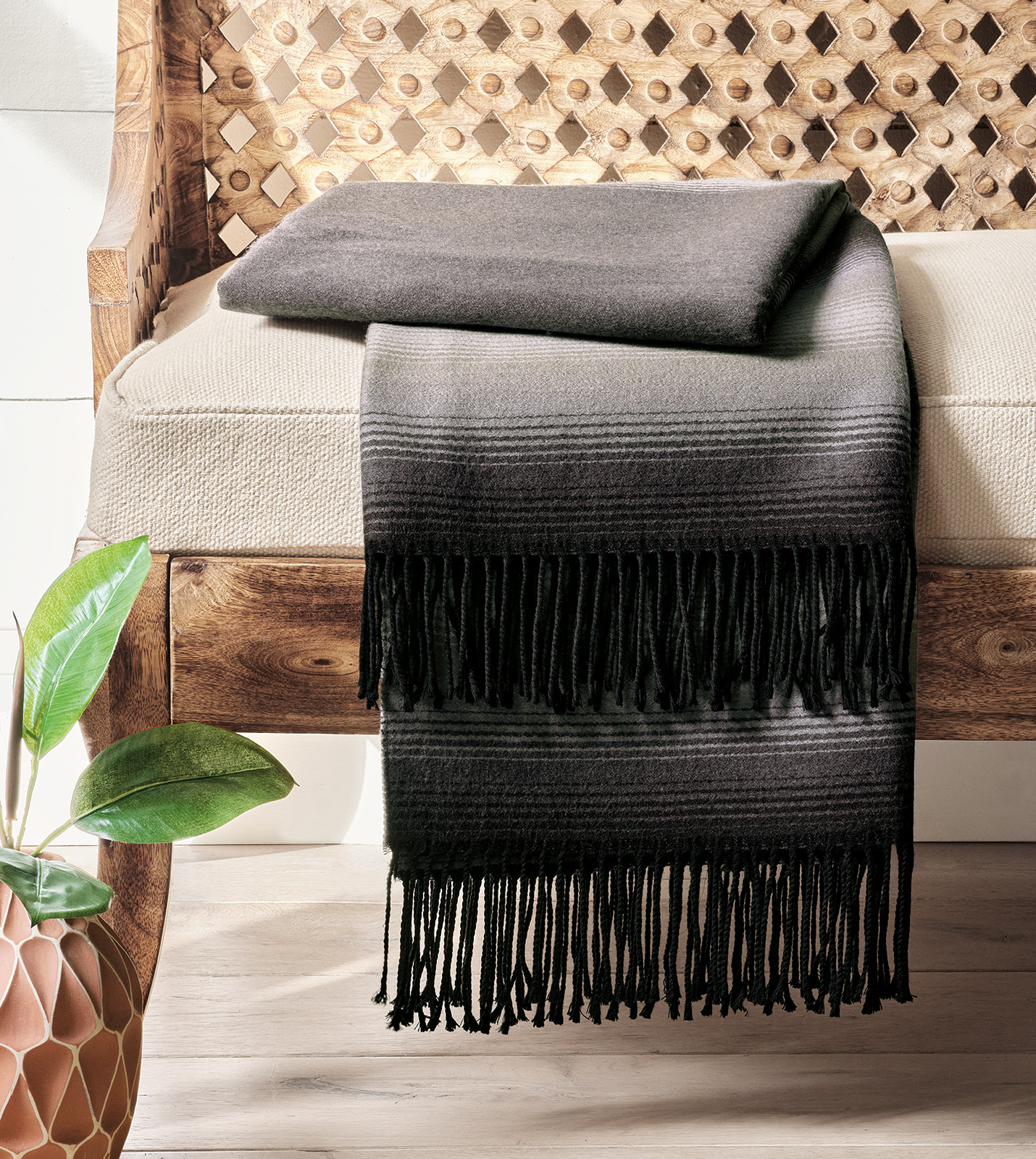 Paola Wool Throw | Eastern Accents