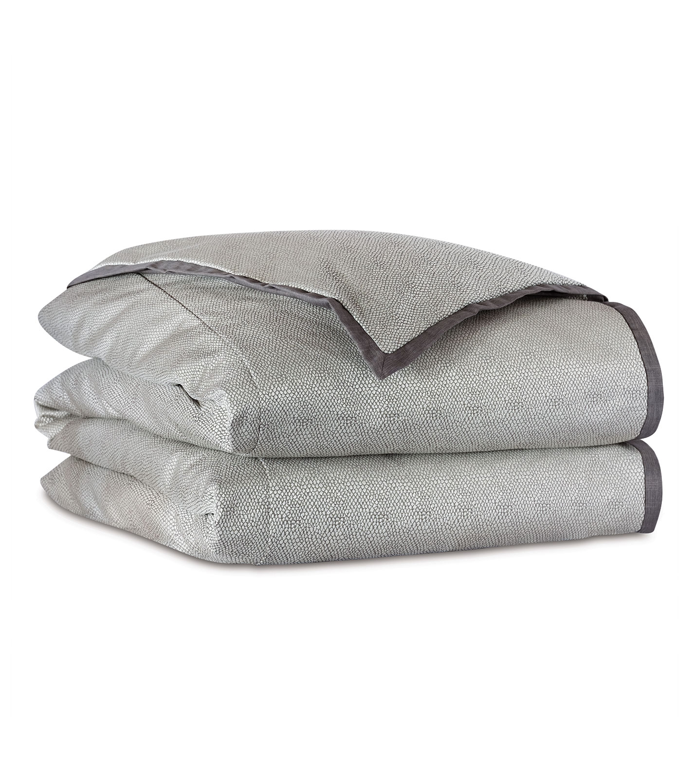 Zephyr Metallic Duvet Cover | Eastern Accents