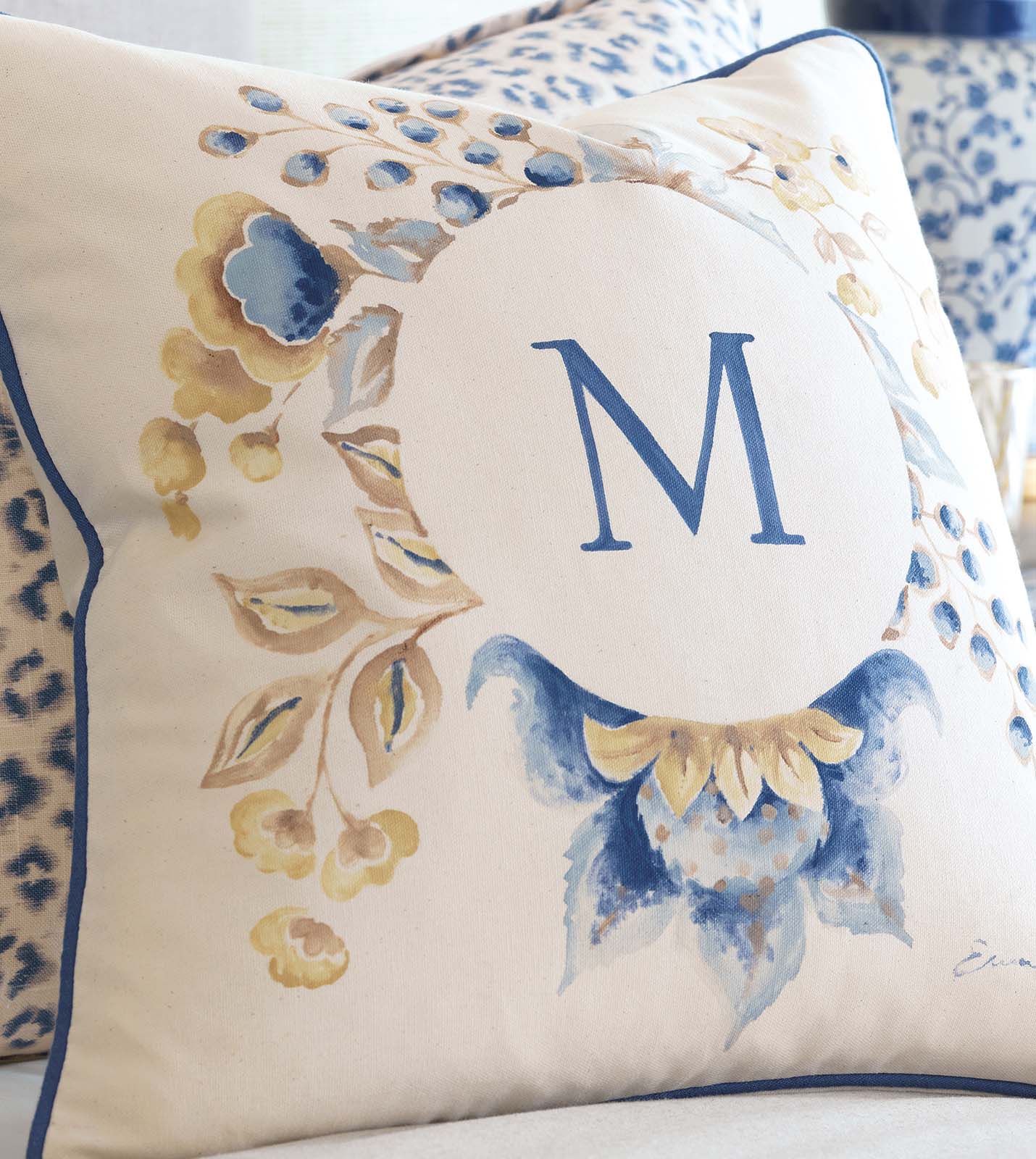 Hand-painted Monogram | Eastern Accents