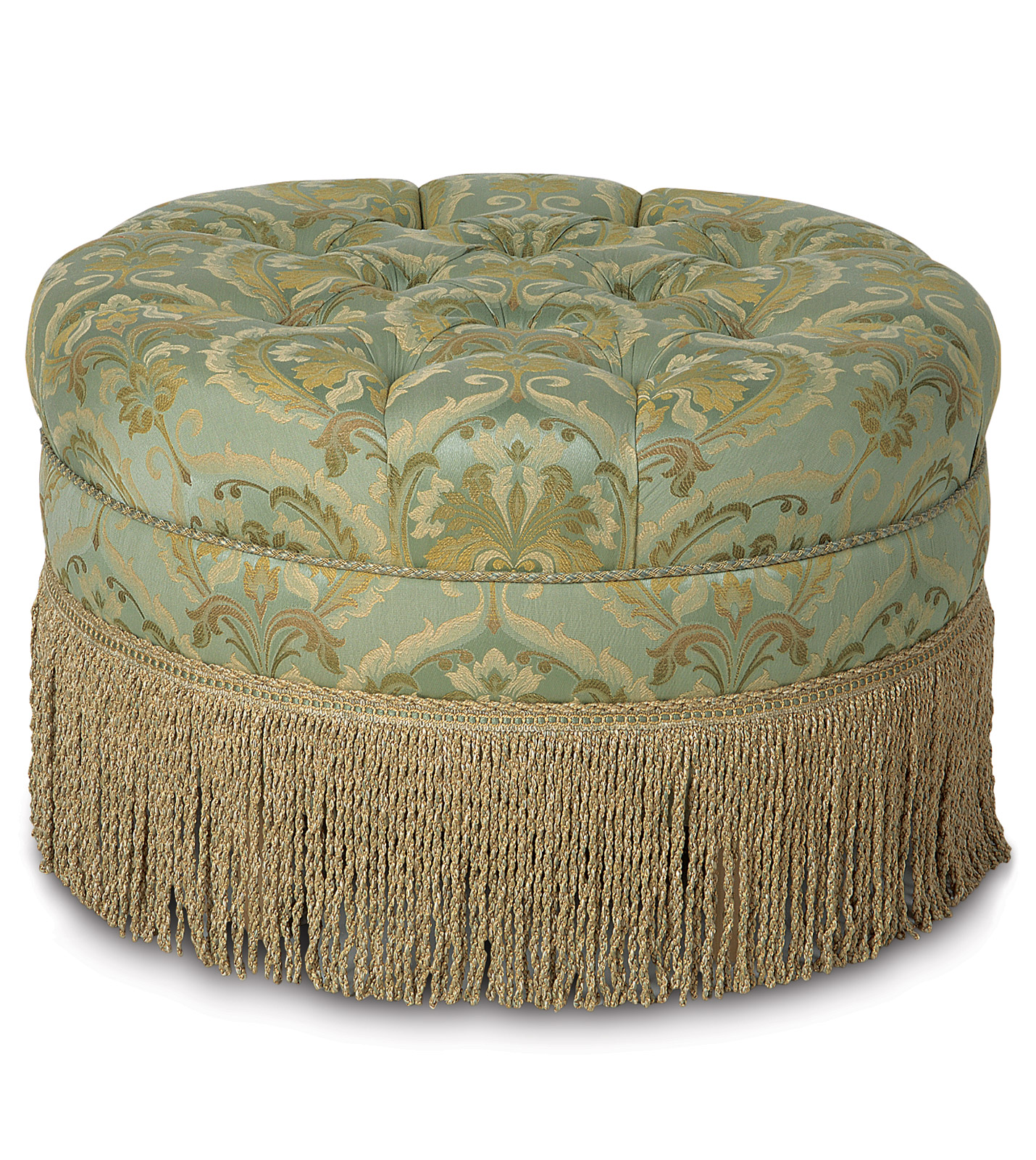 Winslet Round Ottoman | Eastern Accents