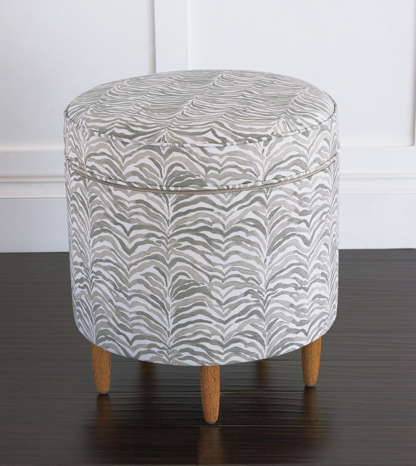 Amara Round Ottoman | Eastern Accents