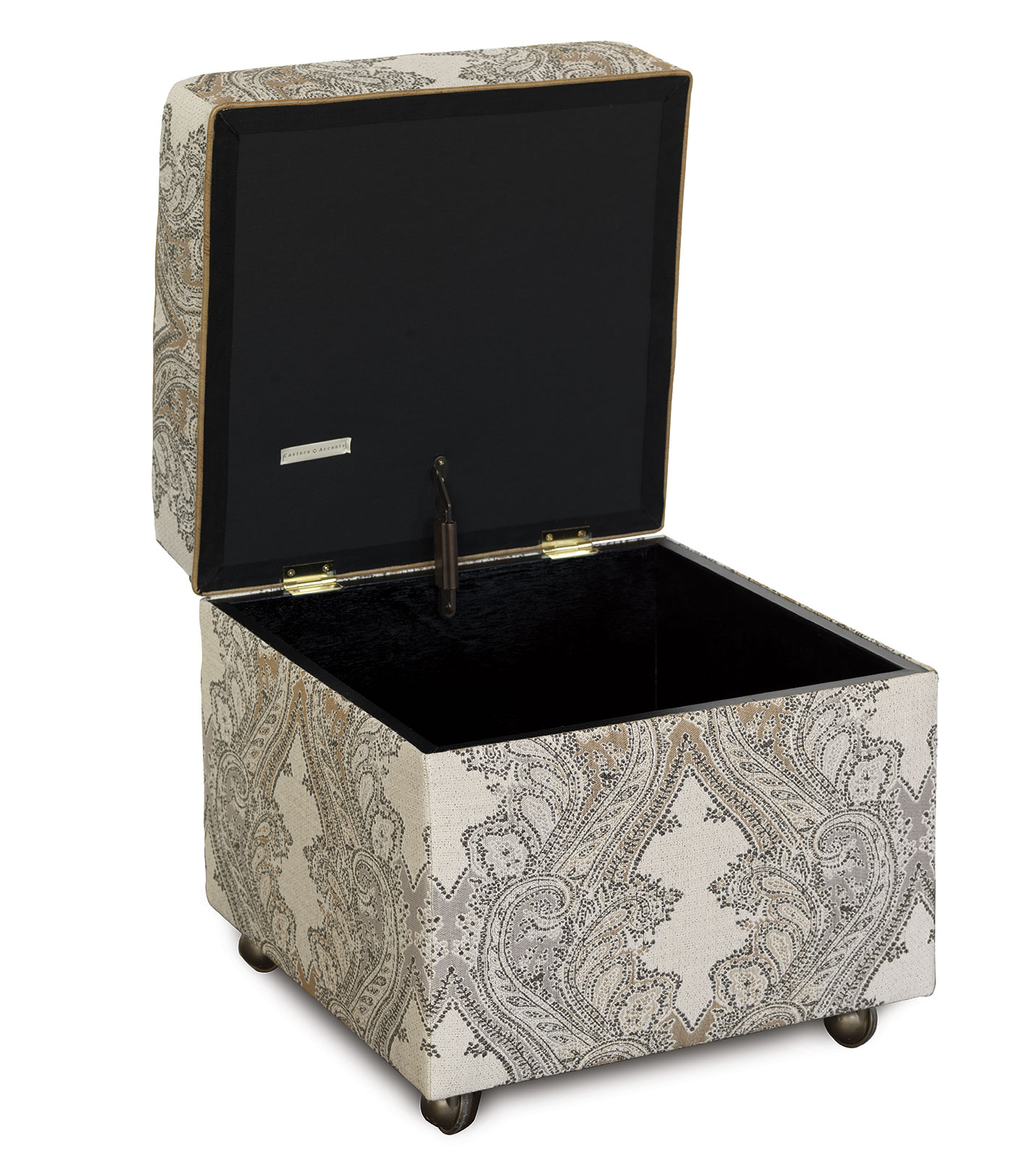 Aiden Storage Ottoman | Eastern Accents