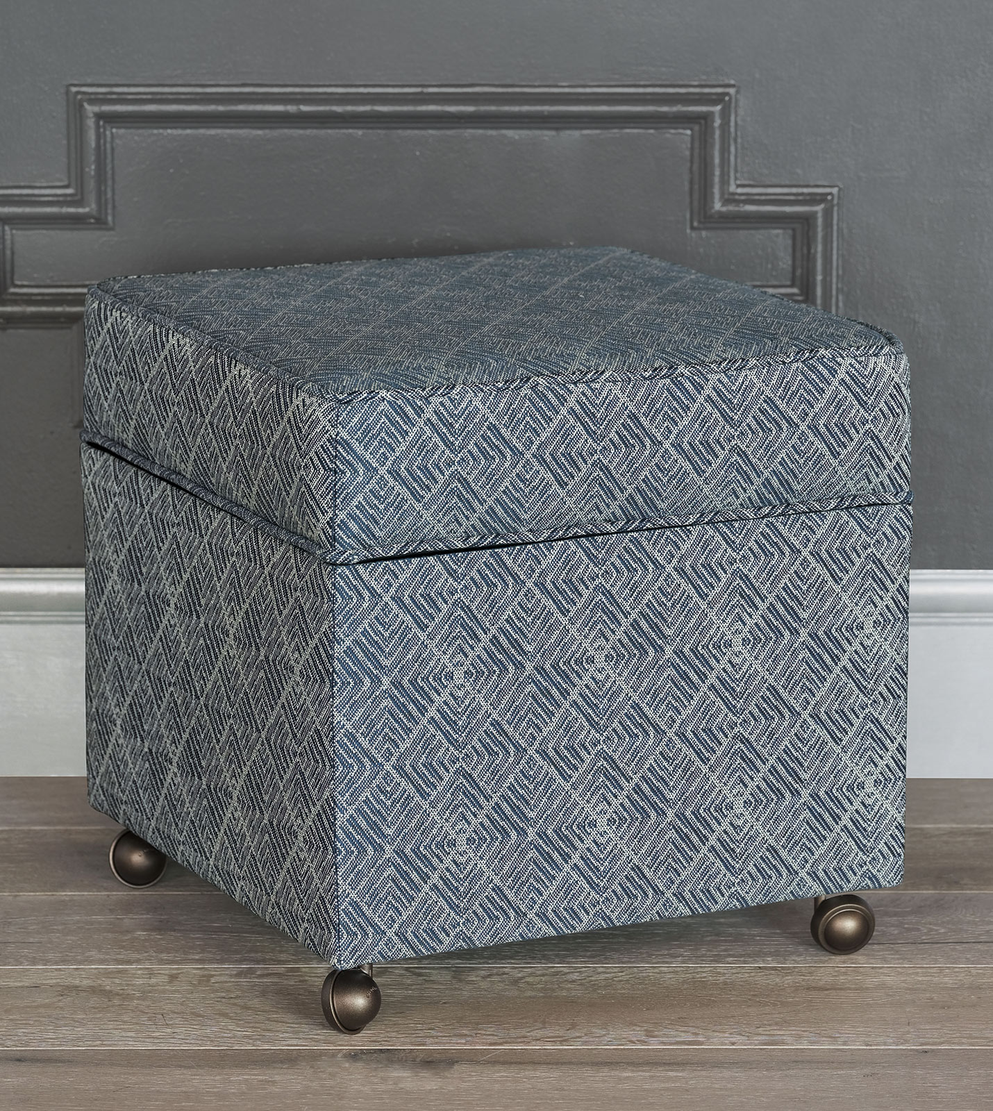 Saya Storage Ottoman | Eastern Accents