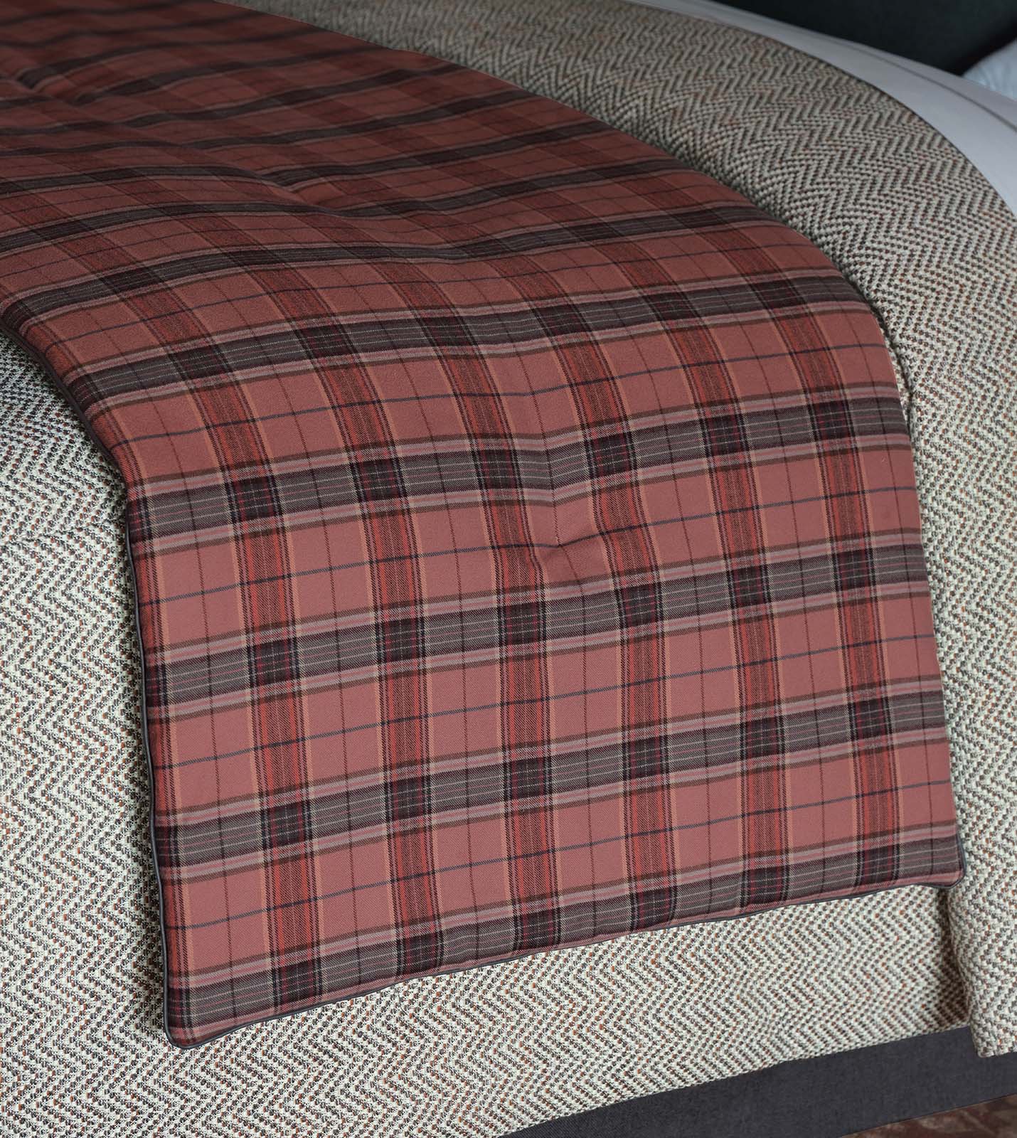 Kilbourn Plaid Bed Scarf | Eastern Accents
