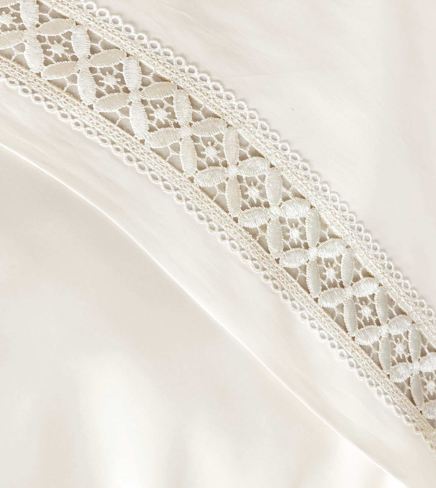 Juliet Lace Sheet Set In Ivory/ivory | Eastern Accents