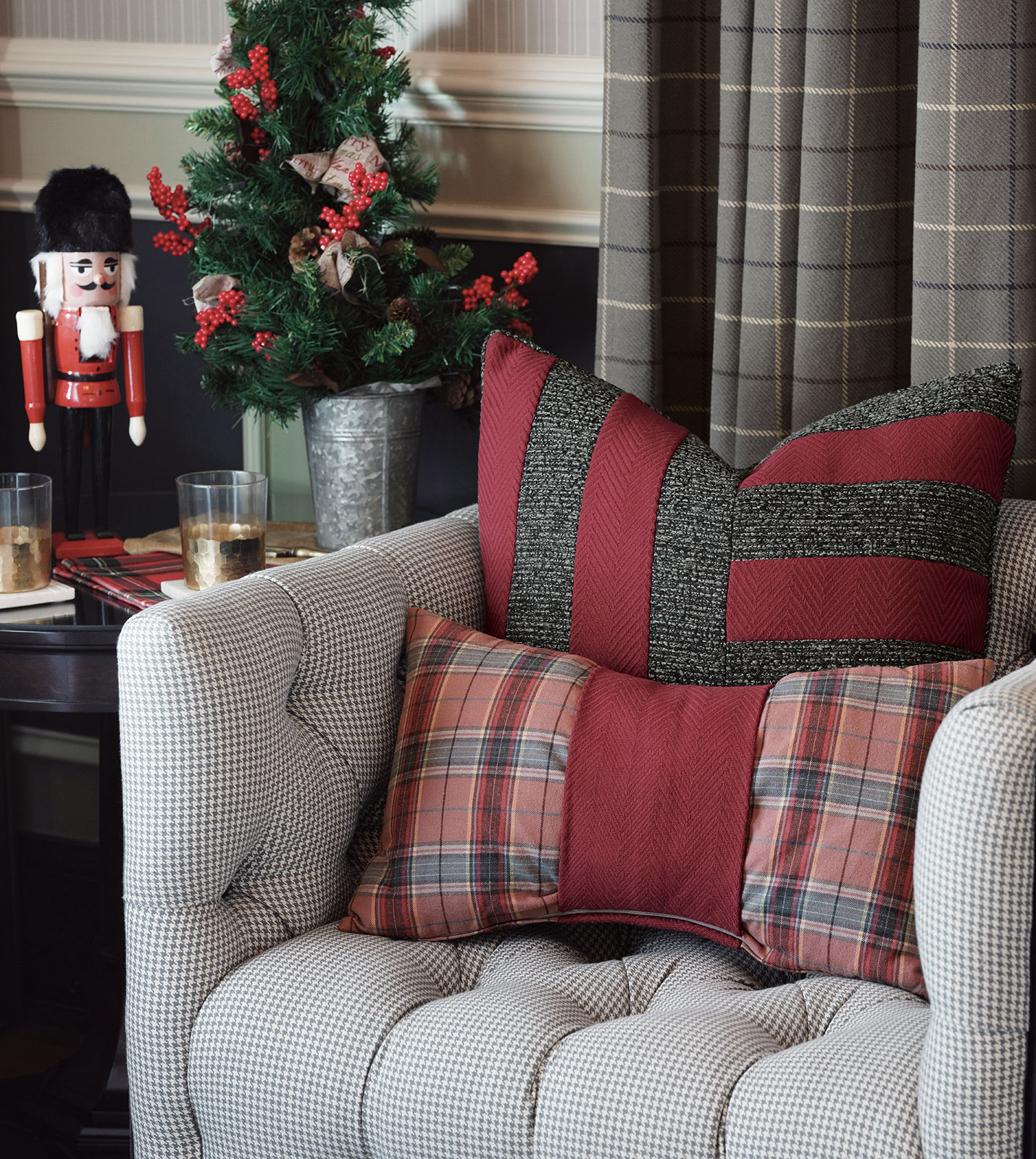 Lennox Cuffed Decorative Pillow | Eastern Accents