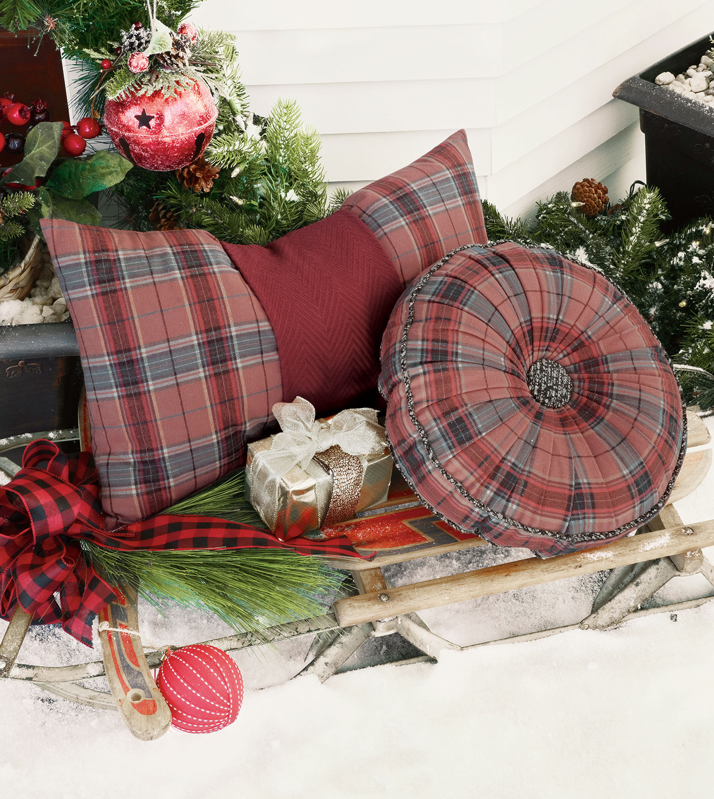 Lennox Cuffed Decorative Pillow | Eastern Accents