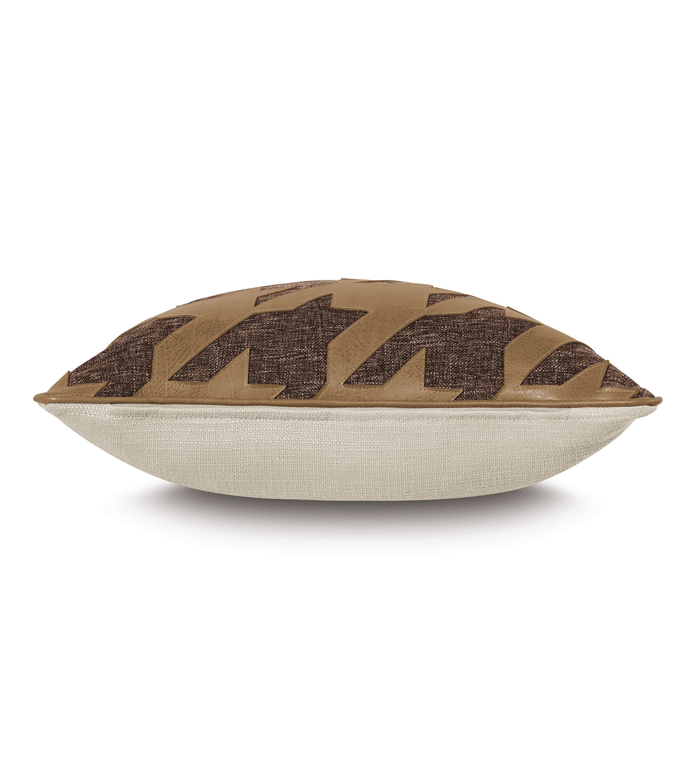 Lodge Houndstooth Decorative Pillow In Broward Cocoa | Eastern Accents