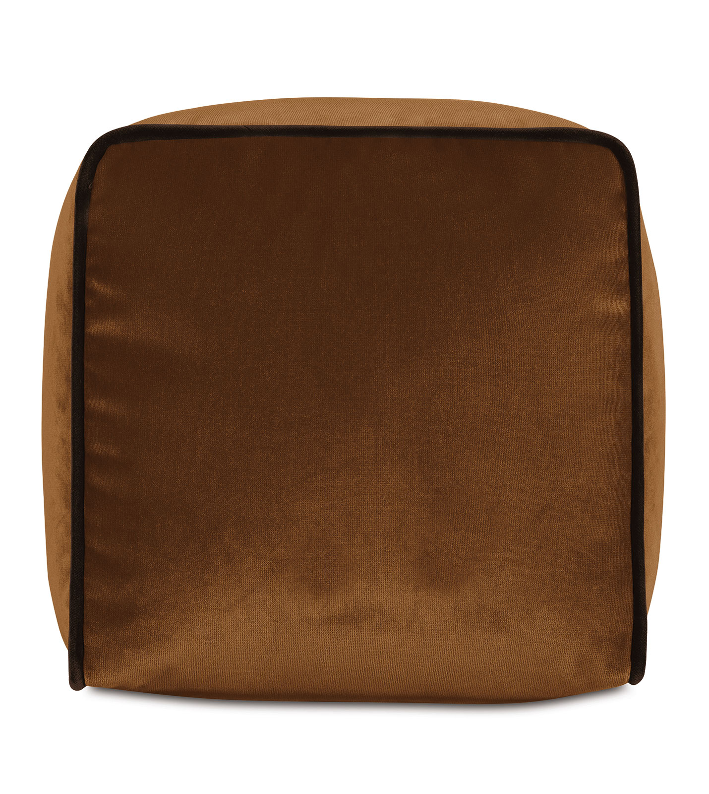 Uma Cube Decorative Pillow In Gold | Eastern Accents