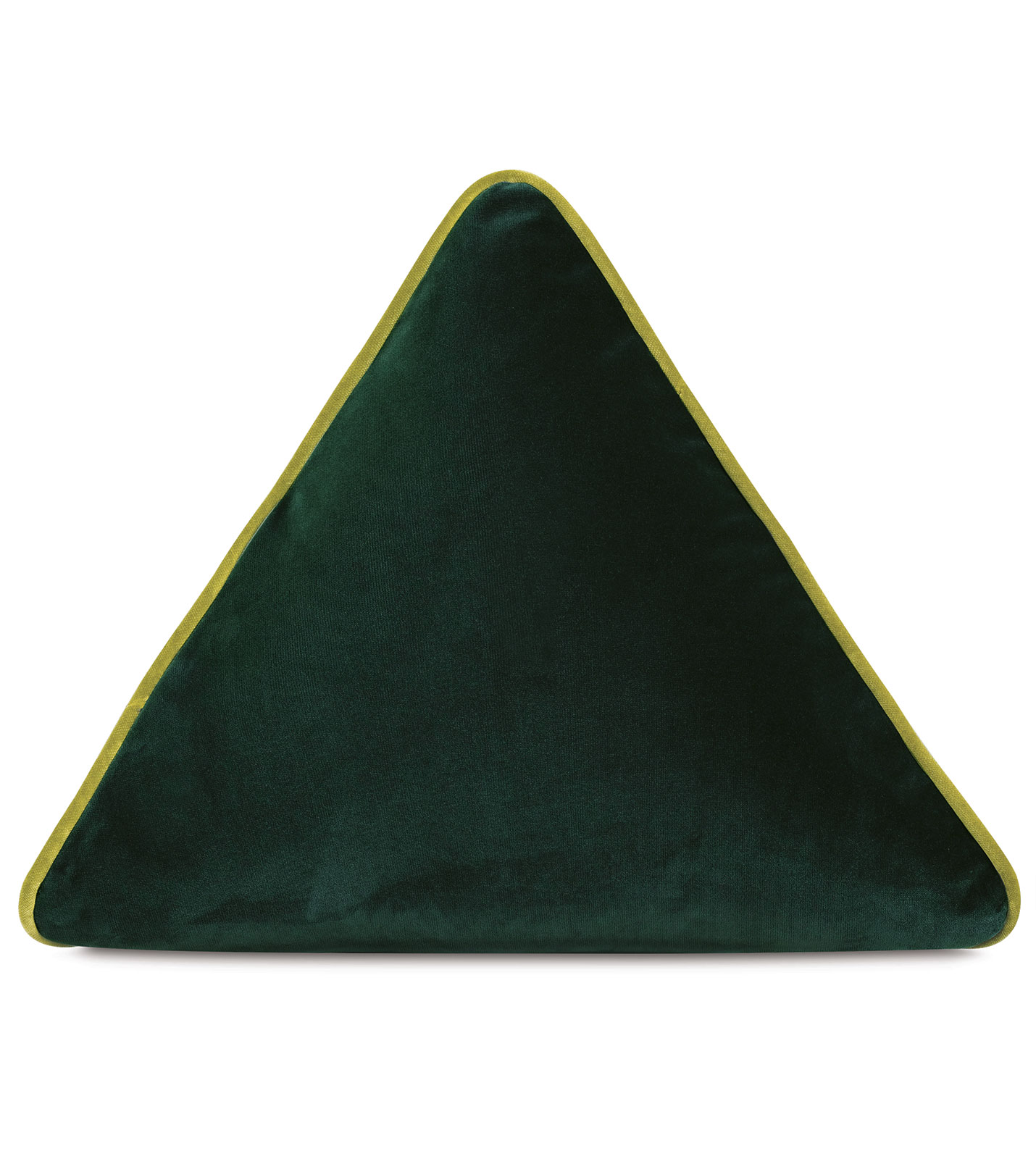 Uma Pyramid Decorative Pillow In Emerald | Eastern Accents