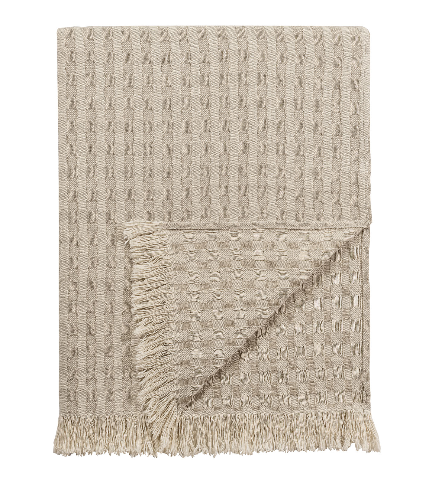 Cliffe Neutral Throw | Eastern Accents