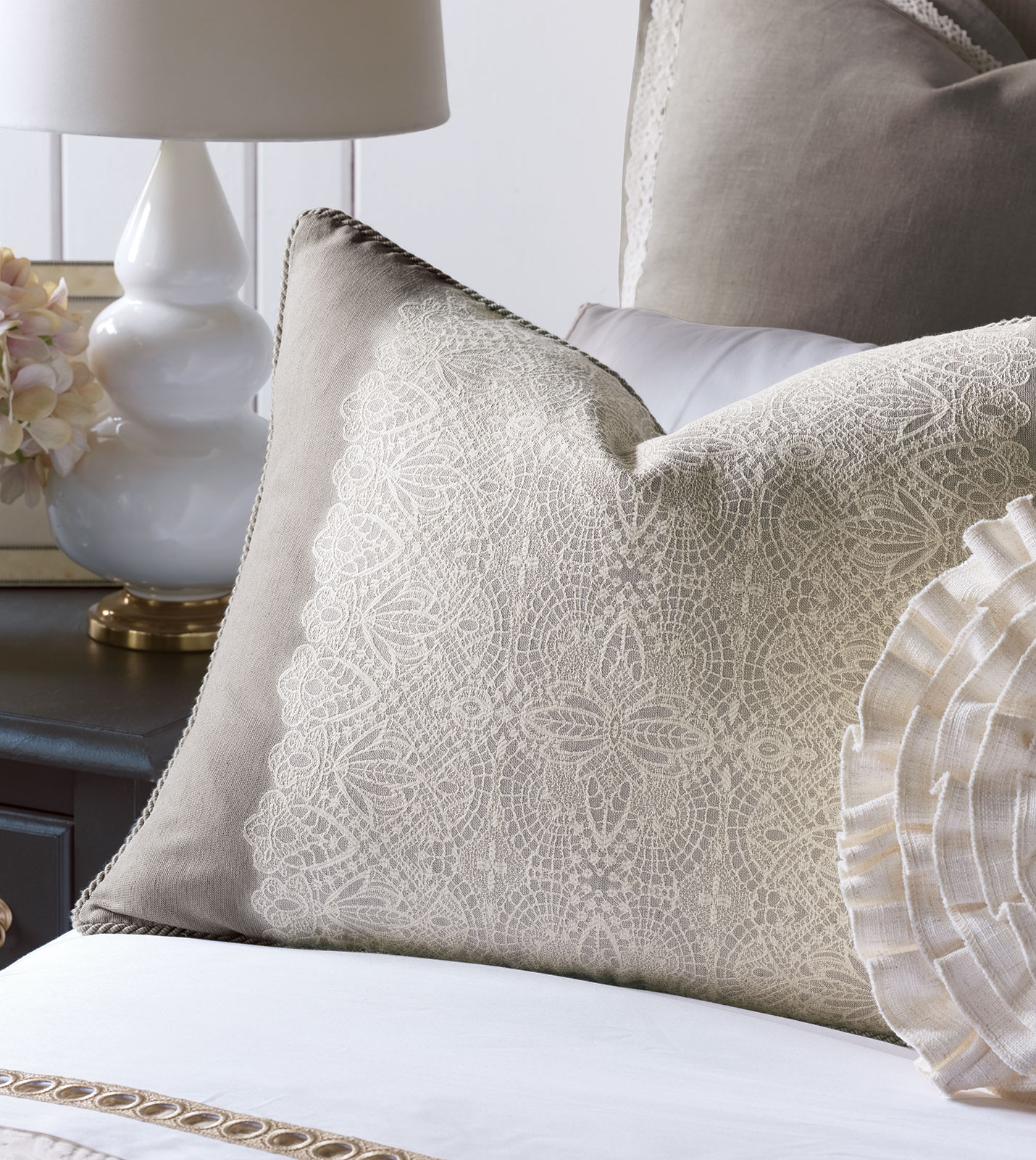 Thayer Silver Standard Sham | Eastern Accents