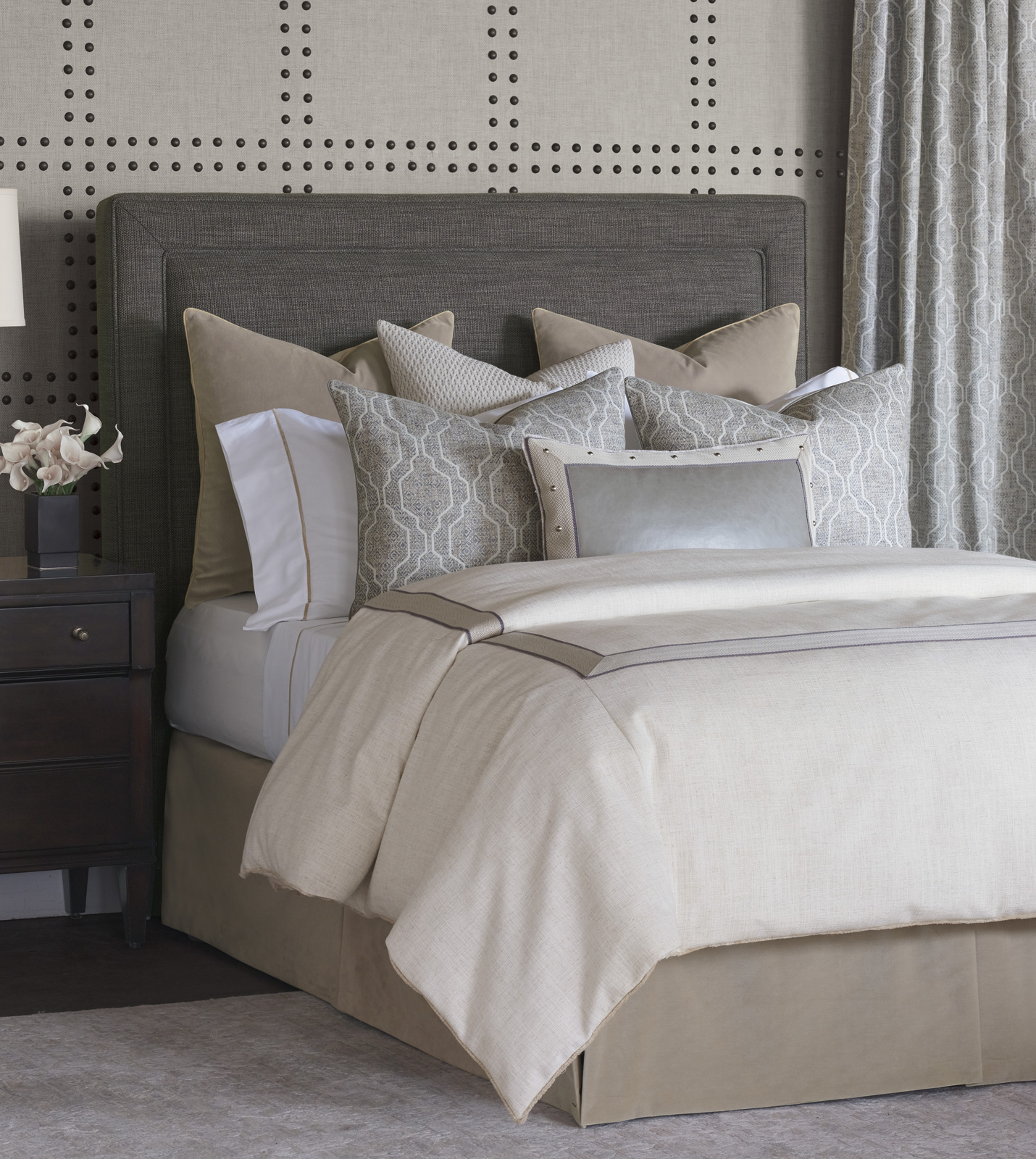 Safford Ogee Standard Sham | Eastern Accents