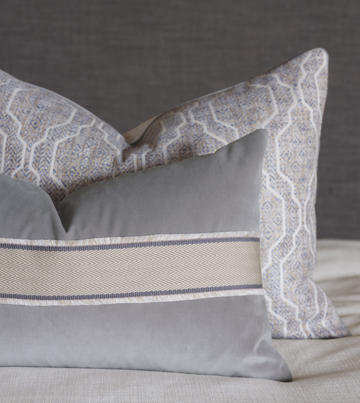 Safford Ogee Standard Sham | Eastern Accents