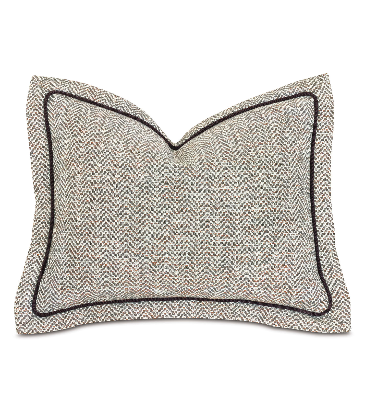 Steeplechaser Textured Standard Sham | Eastern Accents