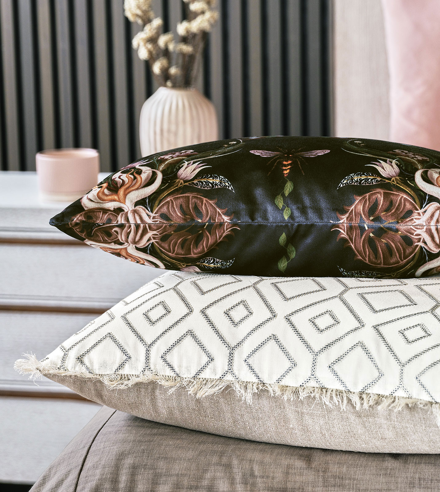 Freya Embroidered Standard Sham | Eastern Accents