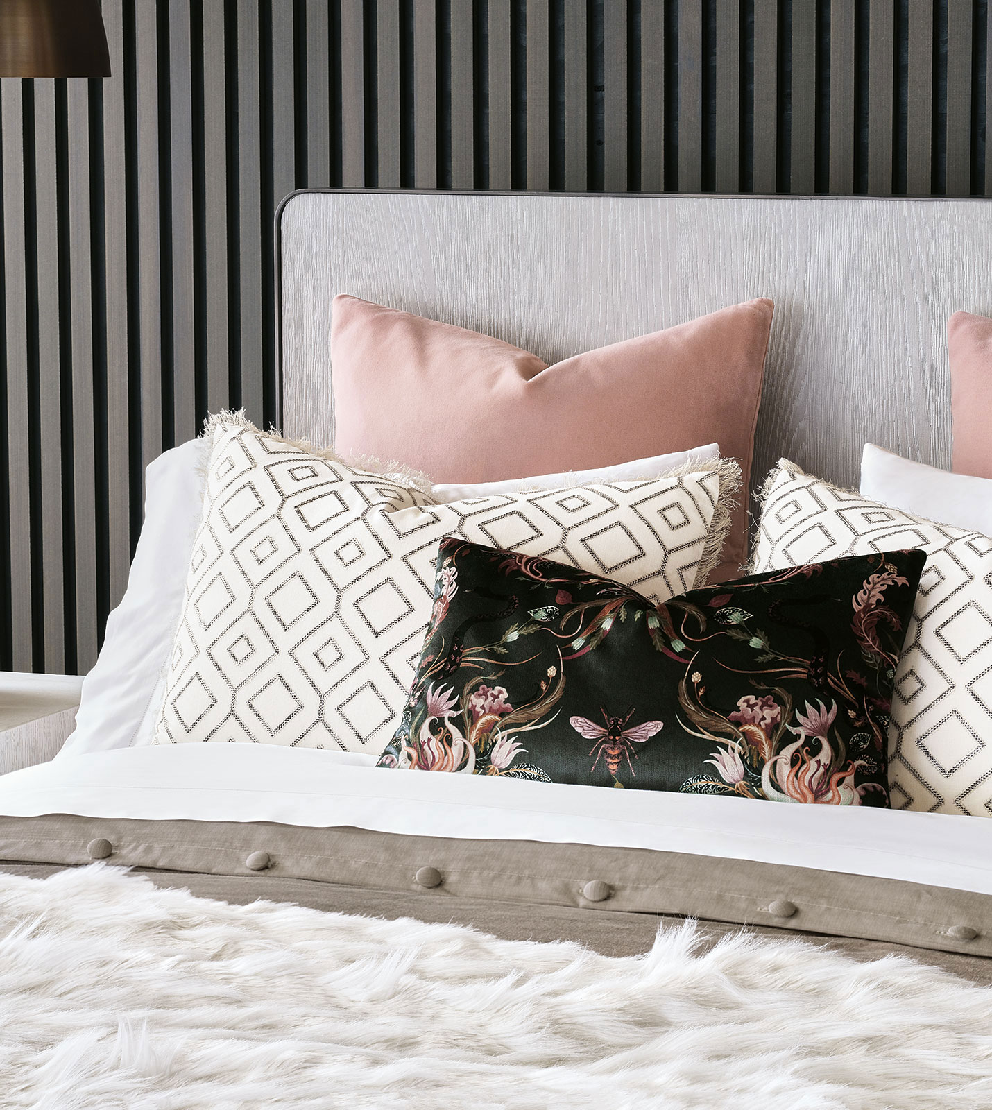 Freya Embroidered Standard Sham | Eastern Accents