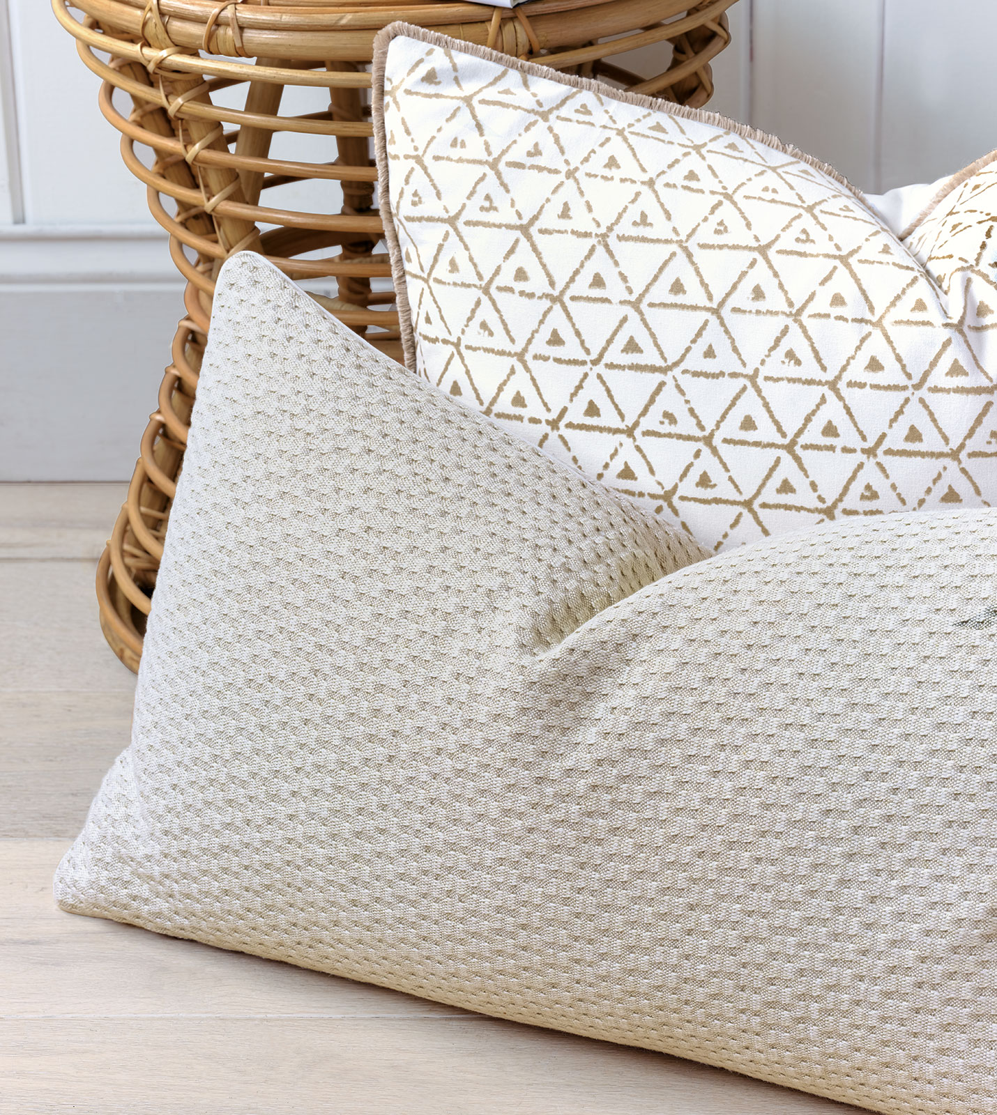 Wellfleet Textured Decorative Pillow | Eastern Accents