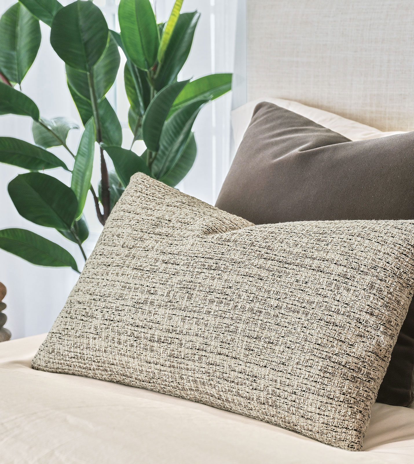 Ridge Woven Decorative Pillow | Eastern Accents