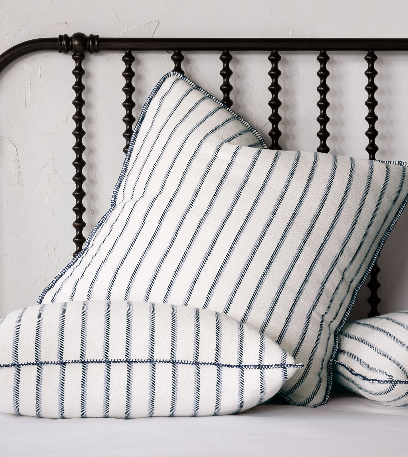 Marco Striped Euro Sham | Eastern Accents