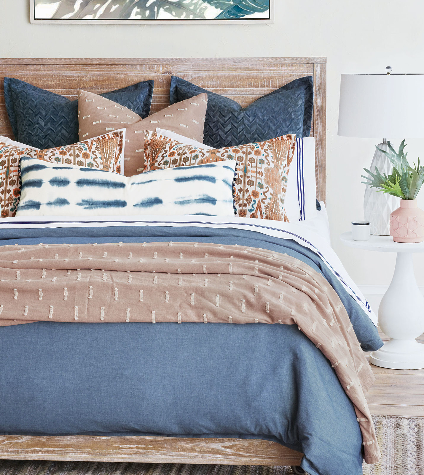 Brayden Geometric Standard Sham | Eastern Accents