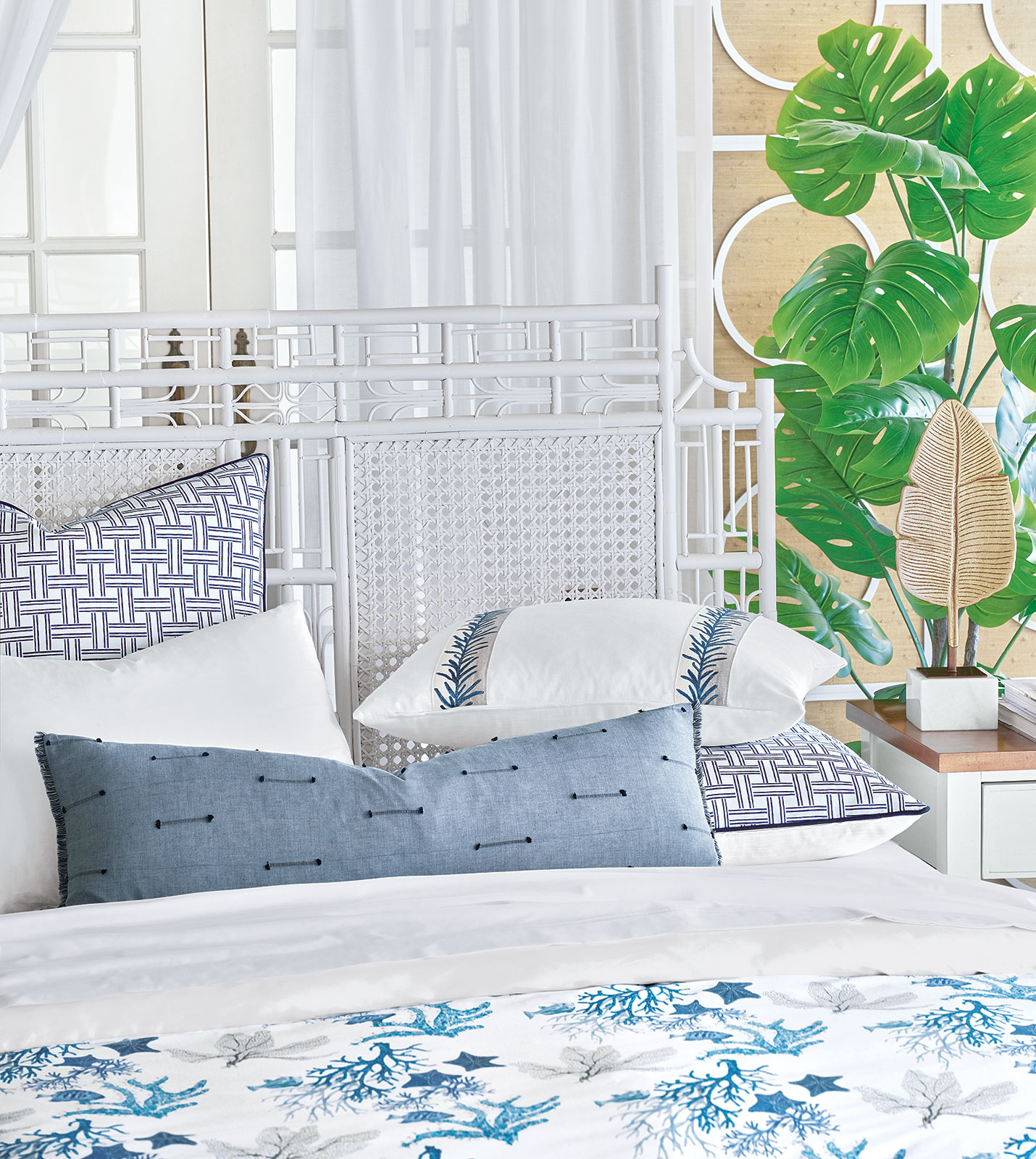 Vizcaya Extra Long Decorative Pillow | Eastern Accents