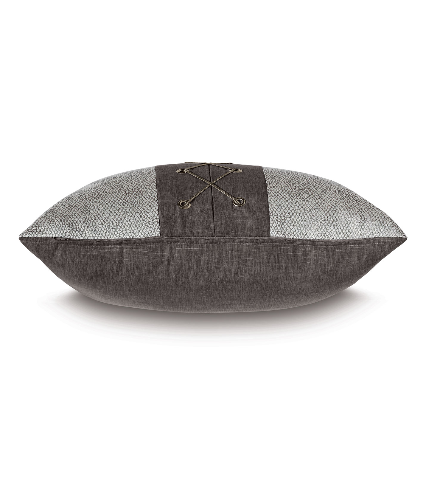 Zephyr Woven Trim Decorative Pillow | Eastern Accents