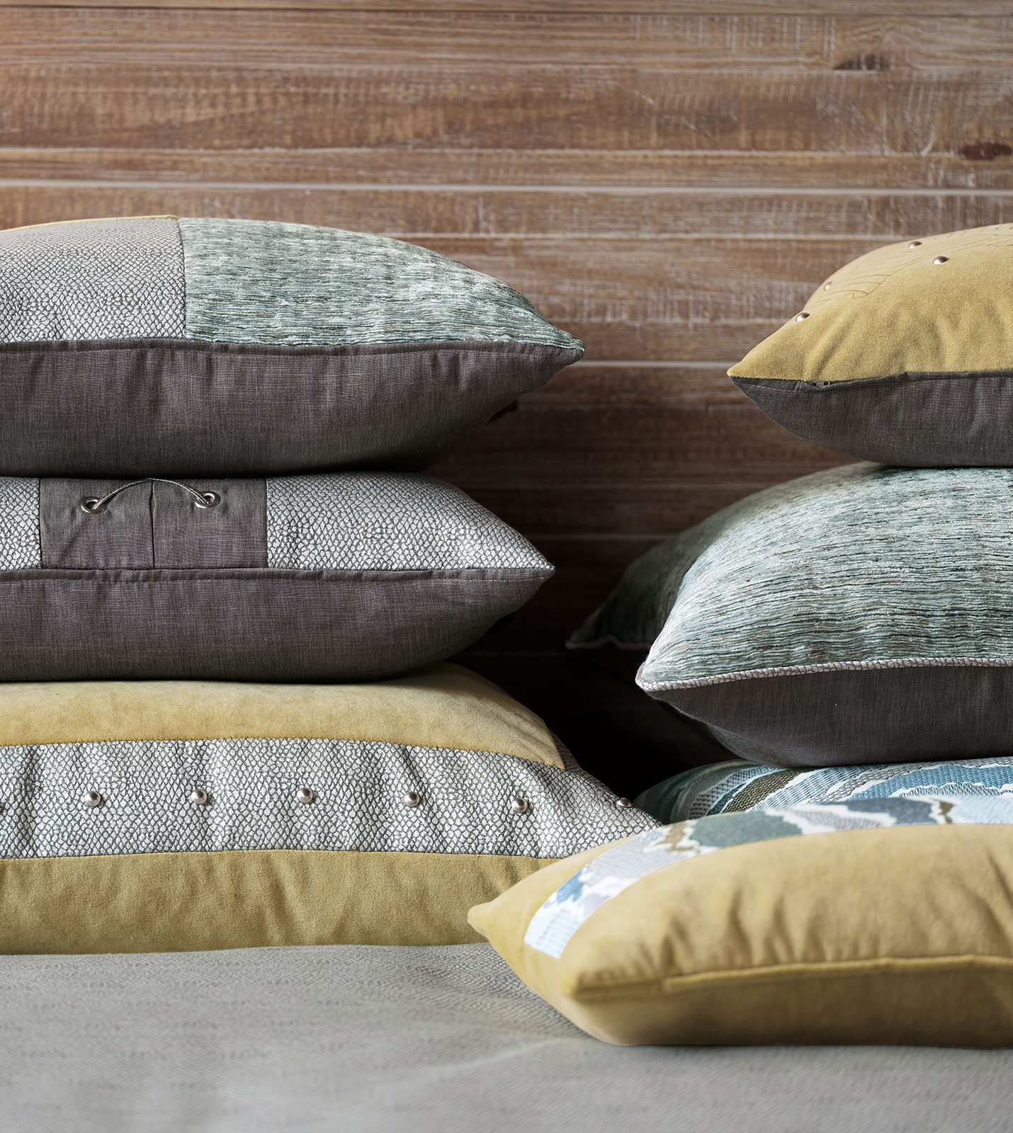 Zephyr Woven Trim Decorative Pillow | Eastern Accents